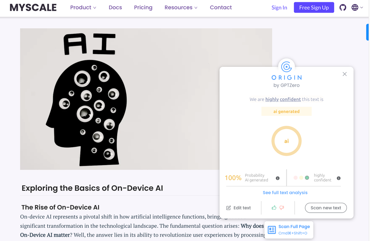Second-Hand Hallucinations: Investigating Perplexity's AI-Generated Sources
