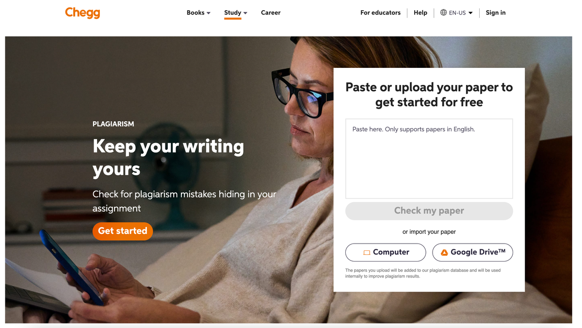 Chegg Plagiarism Checker Review for 2025